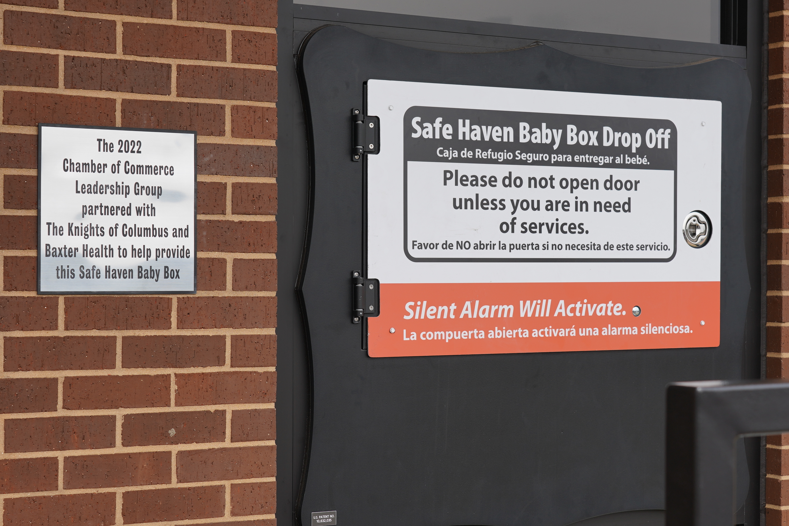Baxter Health Installs Safe Haven Baby Box at Hospital East Entrance
