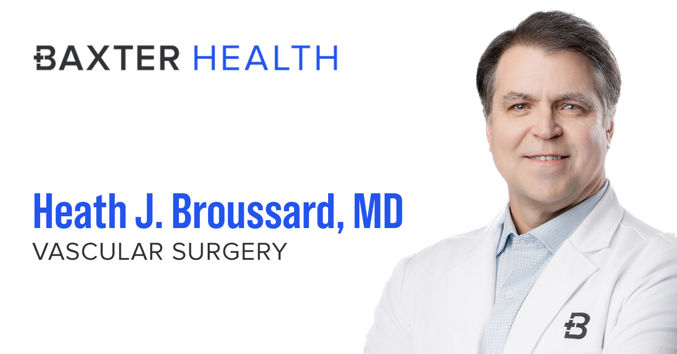 Heath J. Broussard Vascular Specialist Baxter Health