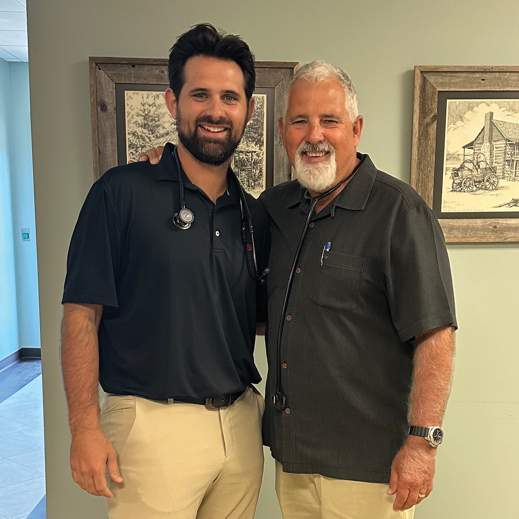 Dr. Mike Hagaman Passes the torch to his son, Dr. Alex Hagaman ...